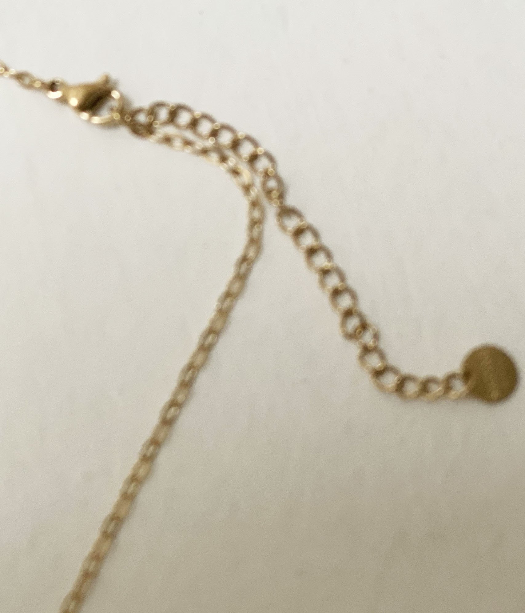 COLLIER MULTI CHAINES ACIER INOX - 12,00€ - DORÉ - EDJI