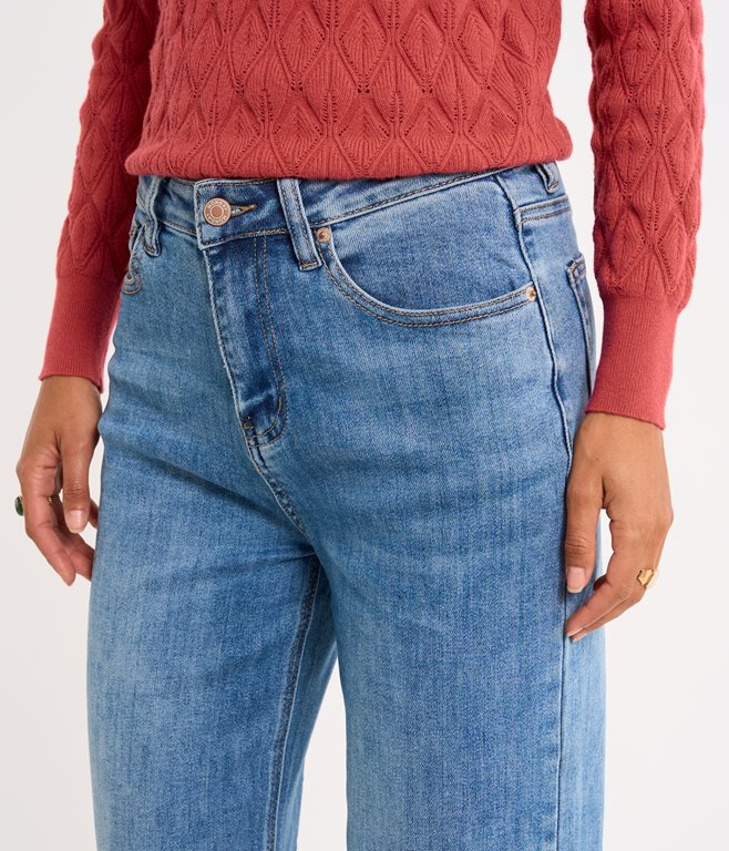 Jean évasé Clélie - 19,00€ - BLEU CIEL - EDJI